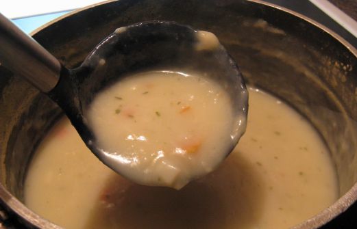 Recette: Potage parmentier Pol Martin